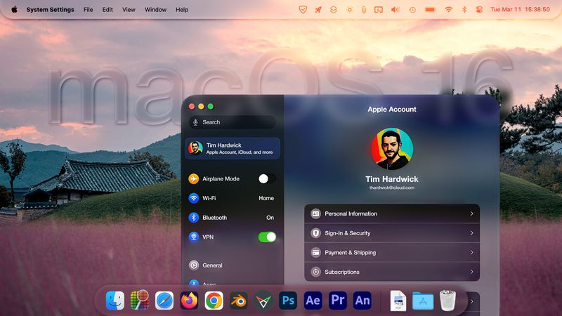 Major macOS 16 Redesign to Bring Biggest Changes Since Big Sur - MacRumors