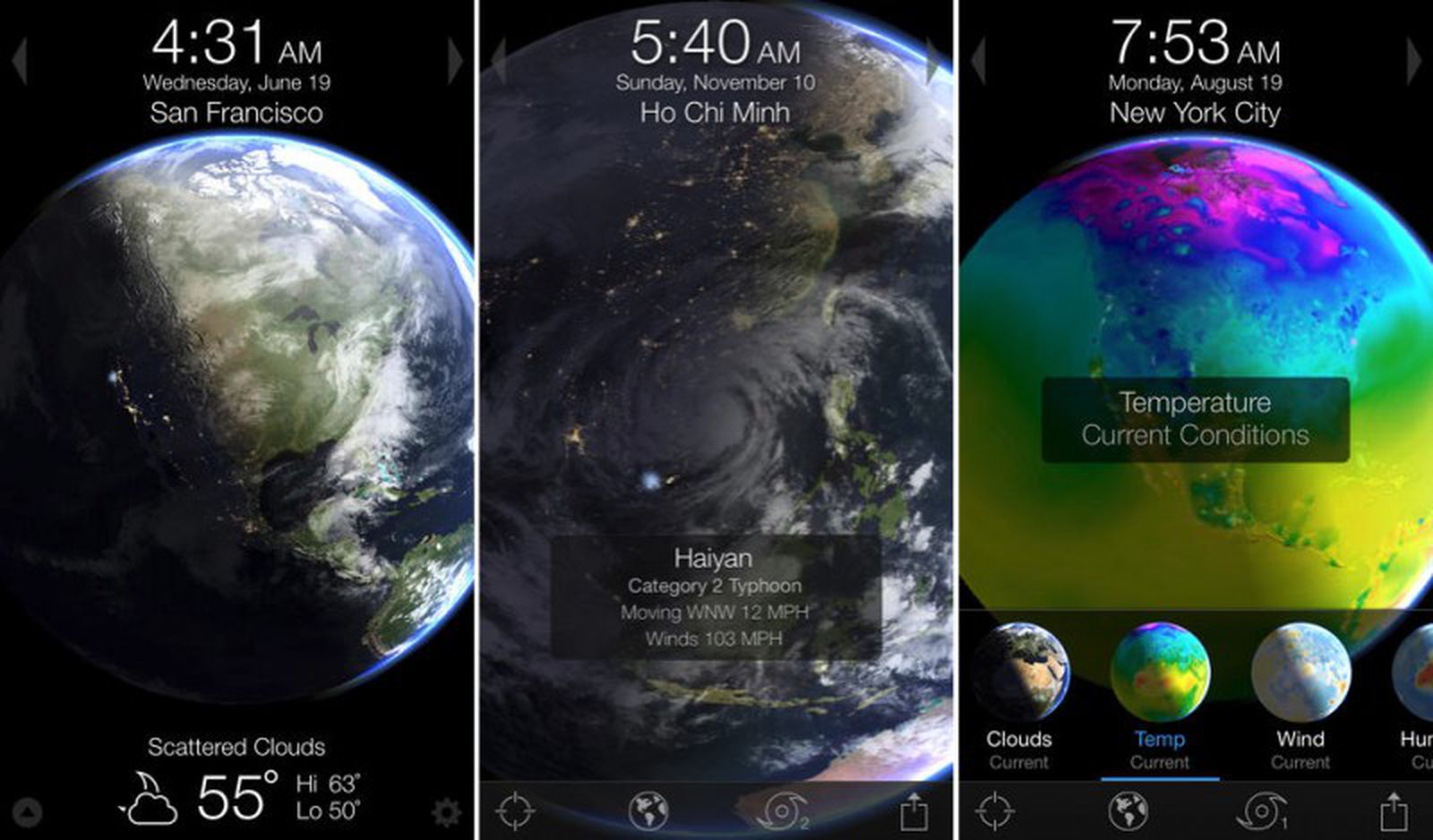 3D Planet Weather Simulator 'Living Earth' Updated with New Visual ...