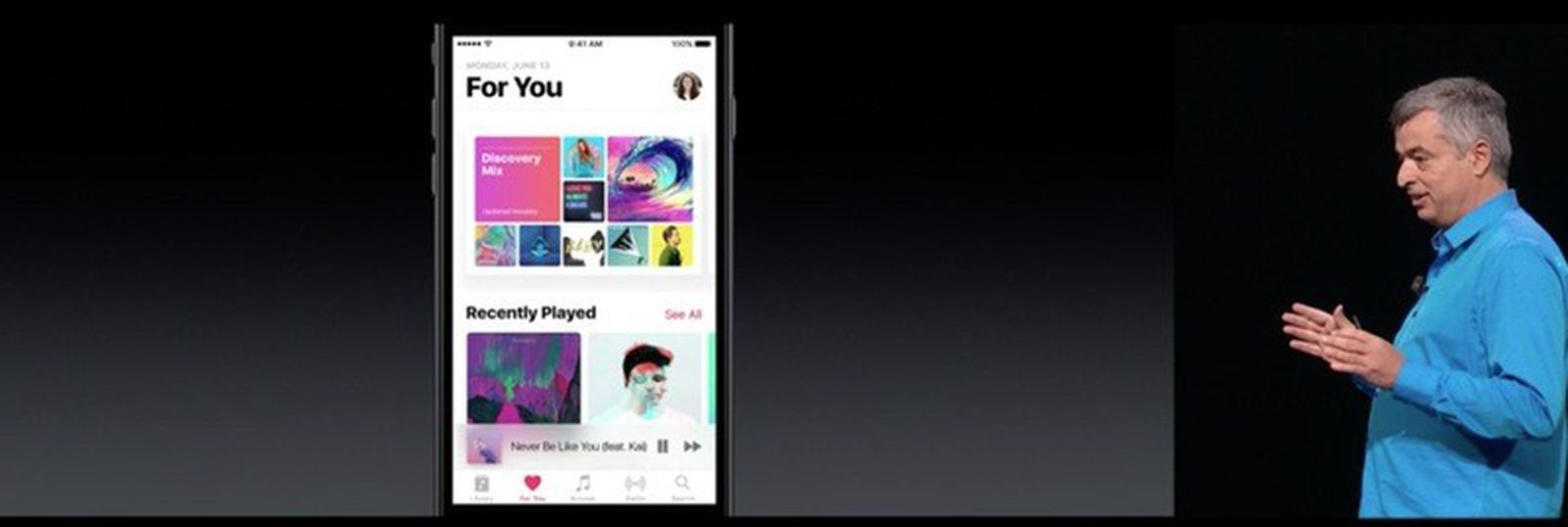 Apple Music Revamp in iOS 10 Introduces Colorful Design and Simpler ...