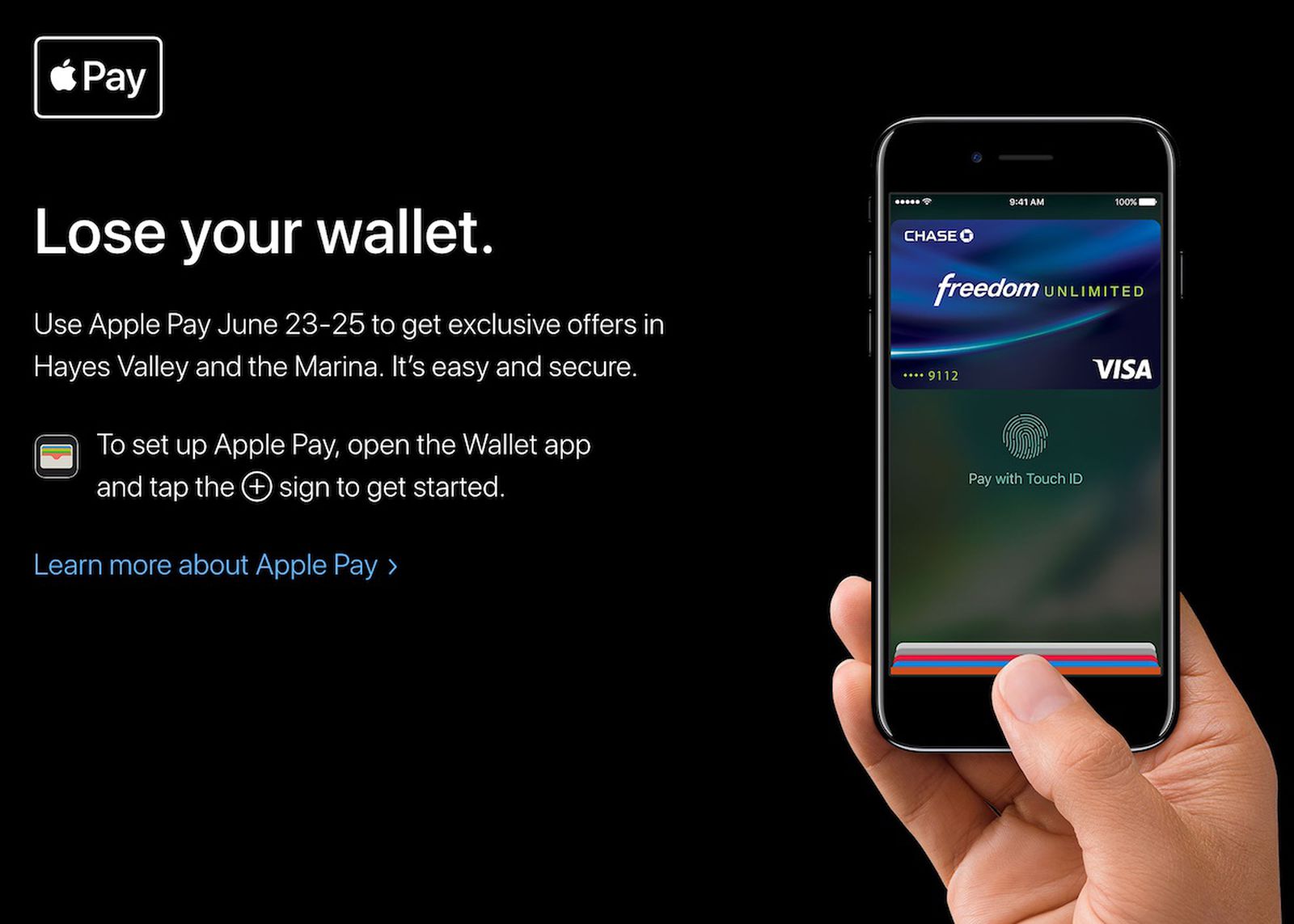 Apple Announces 'Lose Your Wallet' Apple Pay Shopping Event With ...