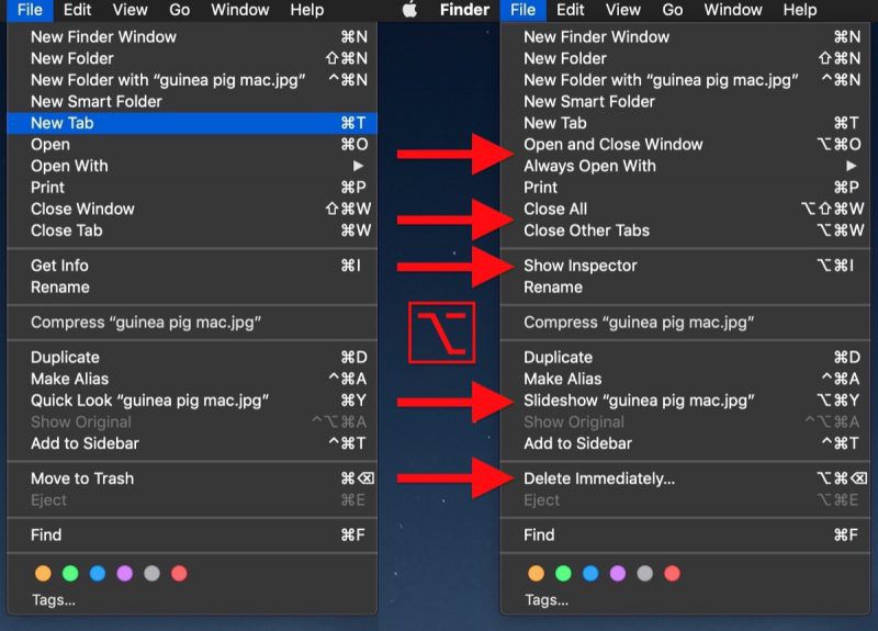 Eight Hidden macOS Features You Can Access With the Option Key - MacRumors