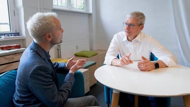 Apple CEO Tim Cook Continues European Tour, Talks iPhone Pricing, App ...