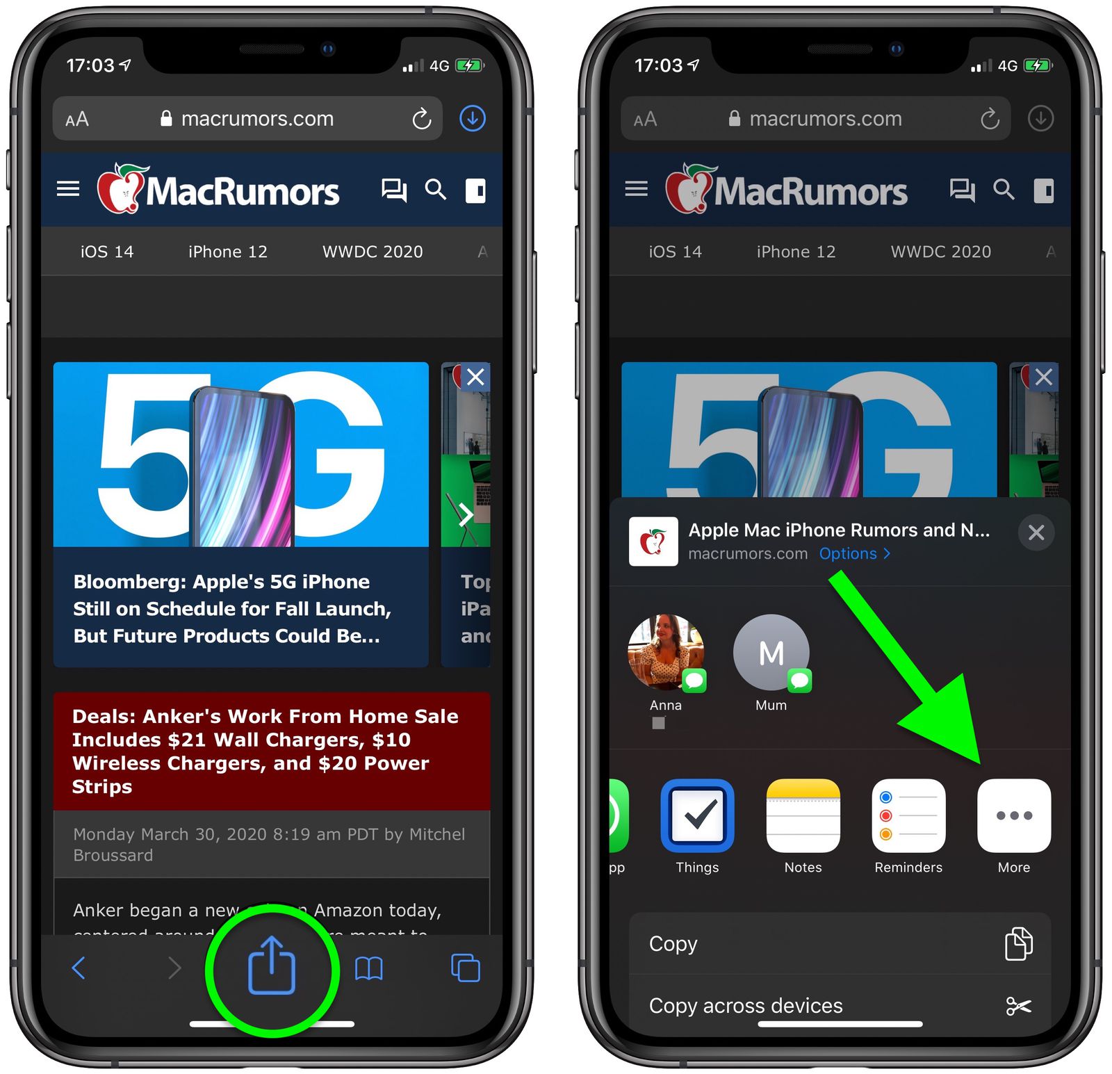 How to Customize the Apps in Your iOS Share Sheet - MacRumors