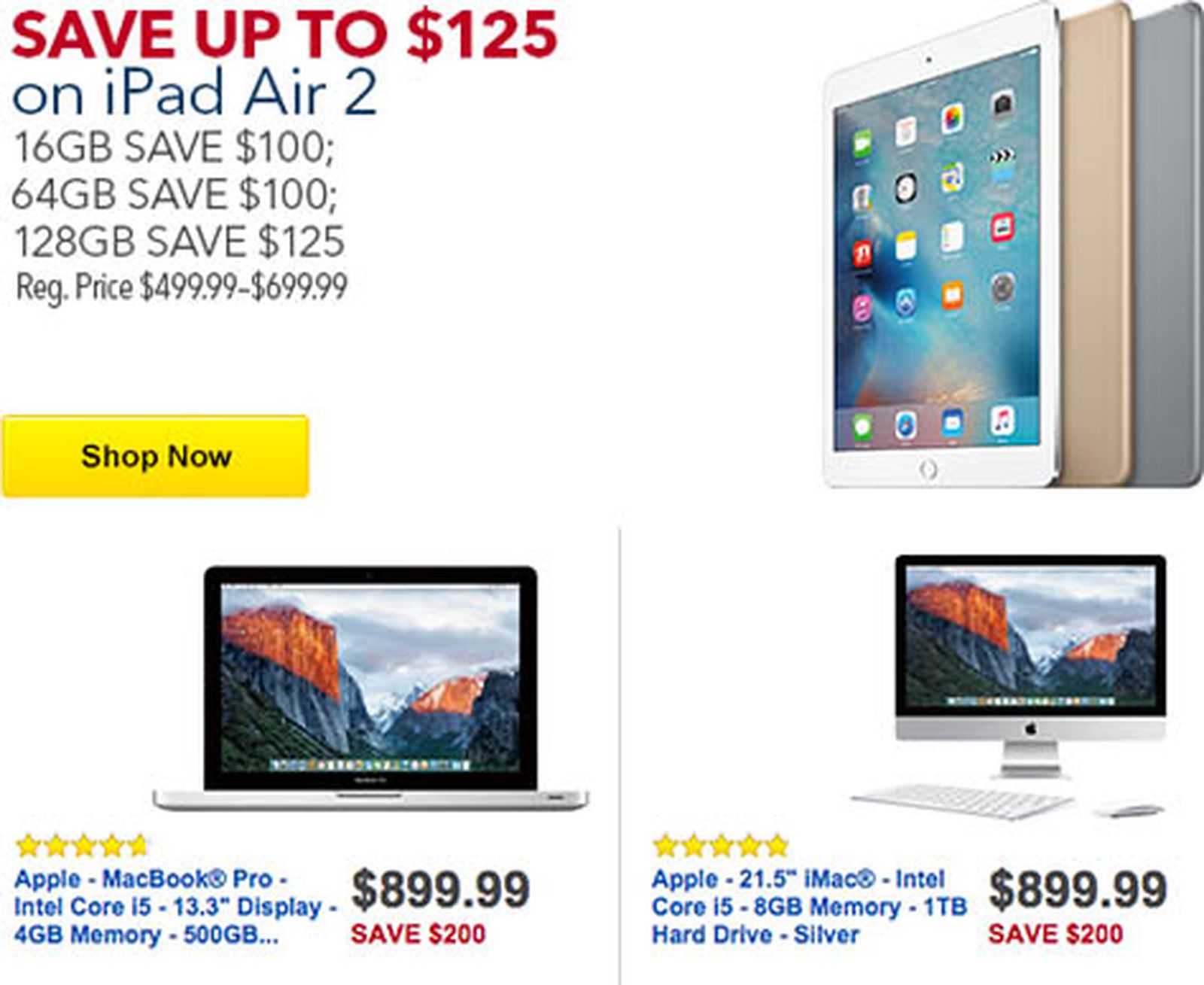 Best Buy Offering Black Friday Deals on iPhones, iPads, Macs, Apple ...