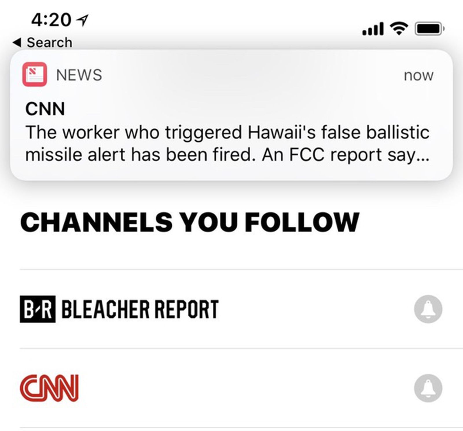 CNN Blames Apple for Apple News Bug That Caused Repeat Notifications ...
