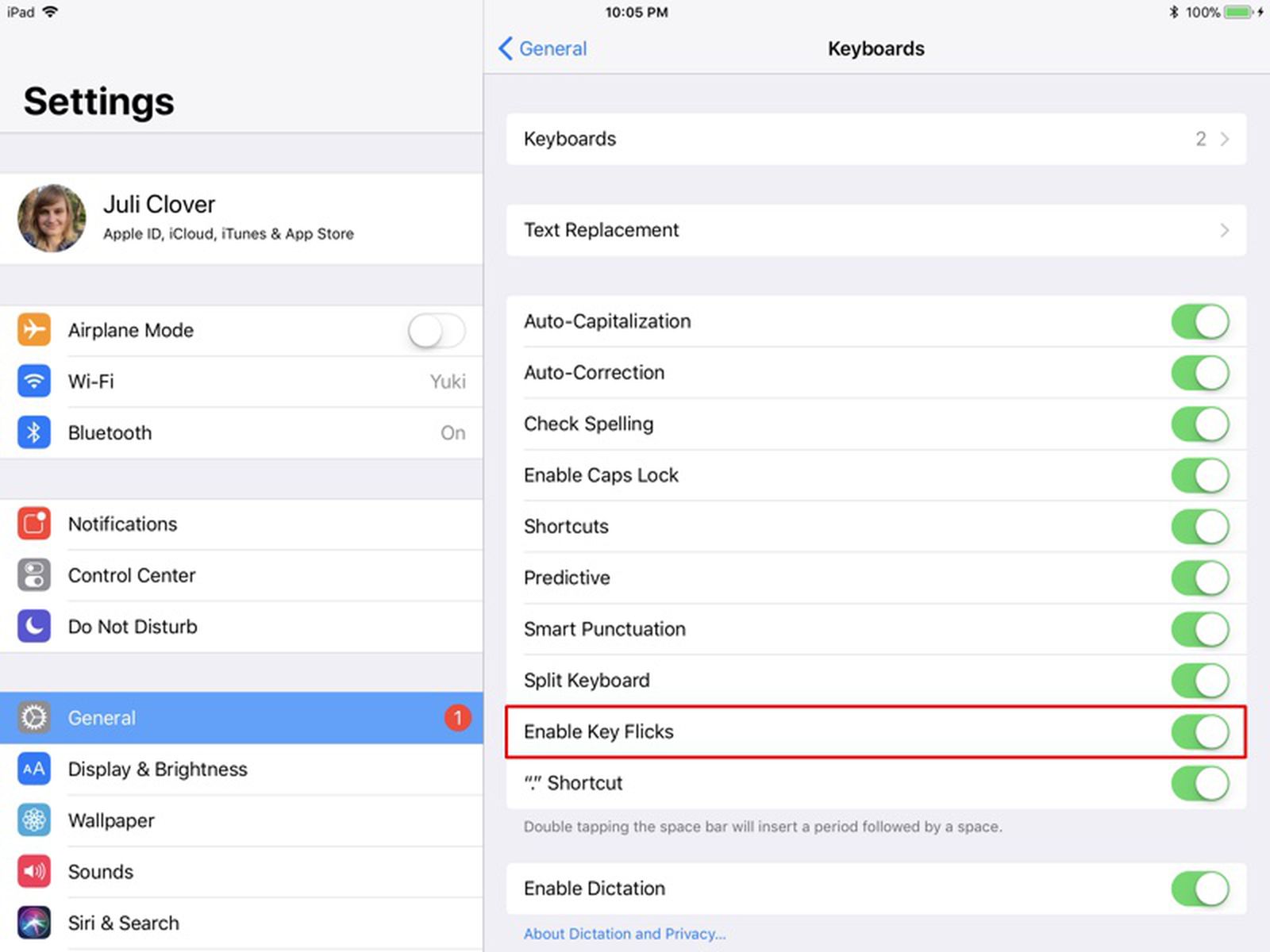 How to Use the iPad's Nifty Flick Keyboard Feature - MacRumors