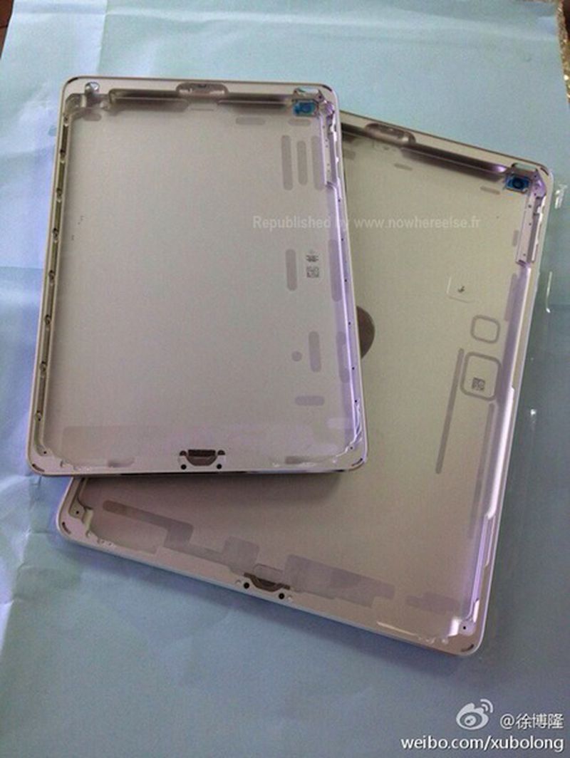 Rear Shell of Silver iPad 5 Appears in New Photos - MacRumors