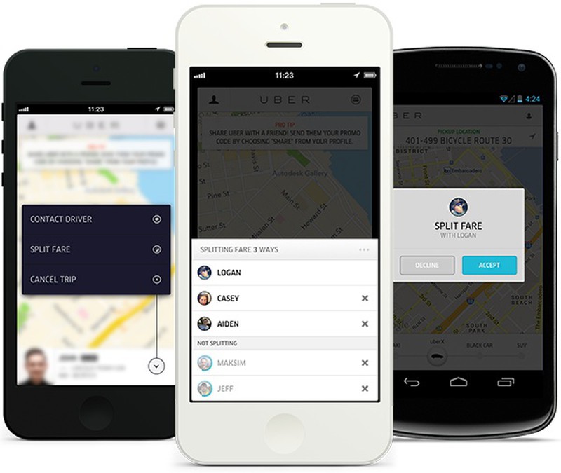 Uber Updates iPhone App with Fare Splitting - MacRumors
