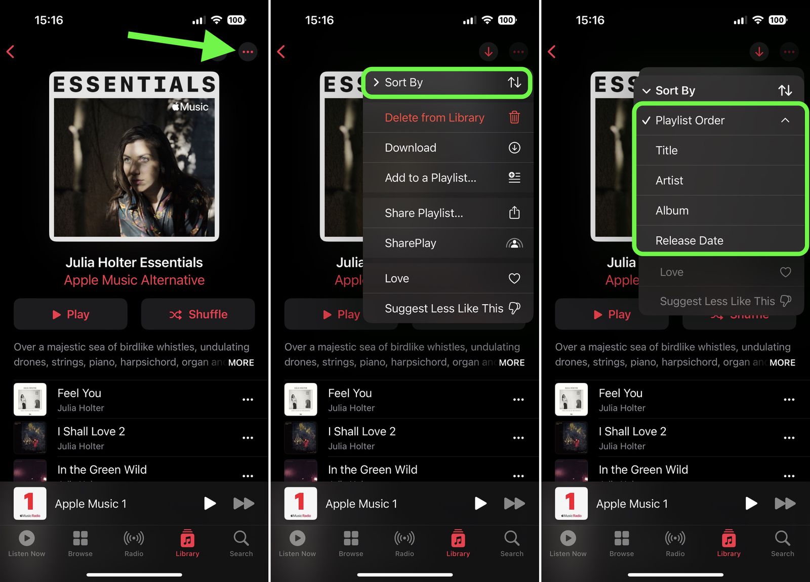 How to Sort Playlists in Apple Music - MacRumors