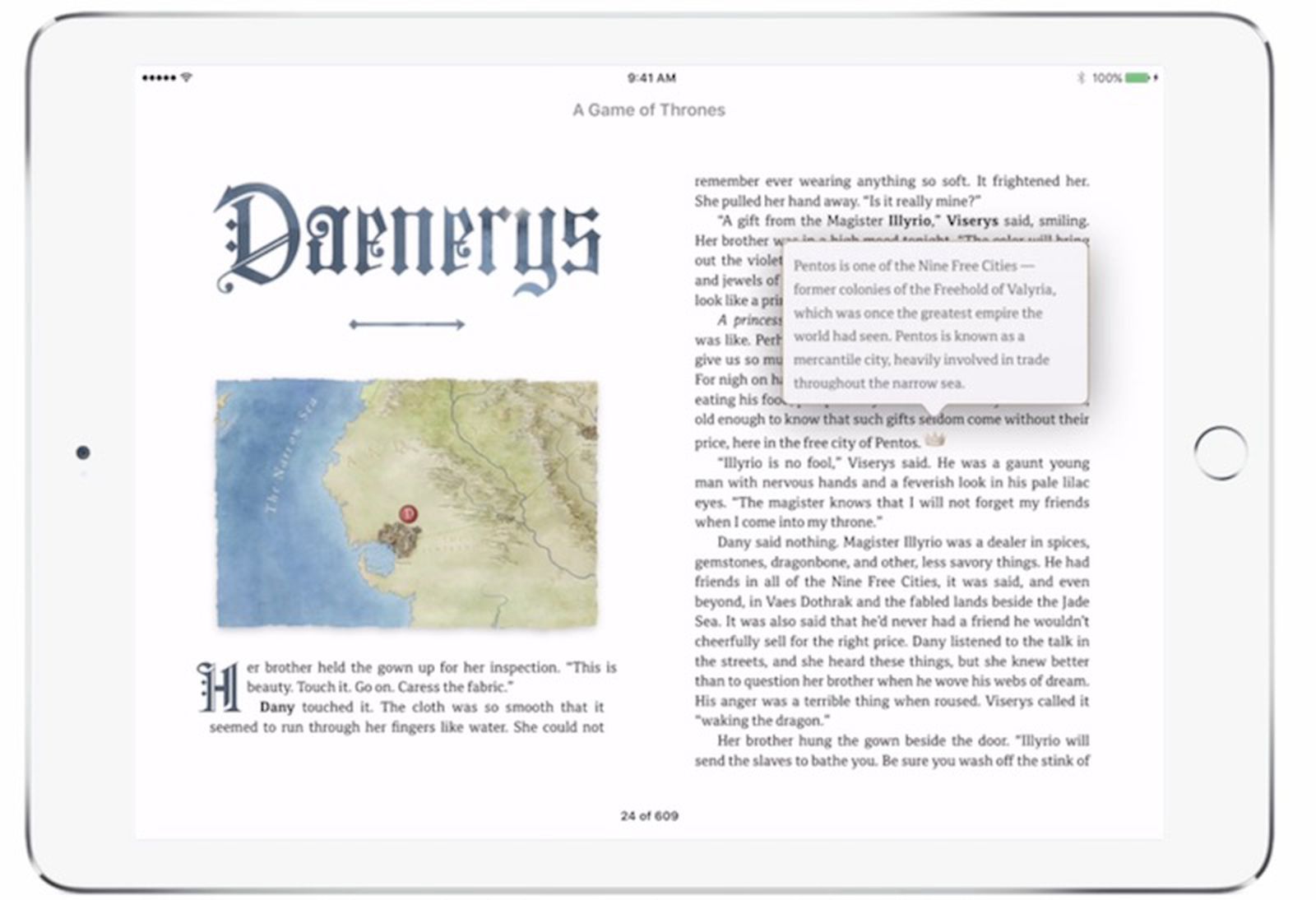 Apple and George R.R. Martin Debut 'A Game of Thrones' Enhanced Edition ...