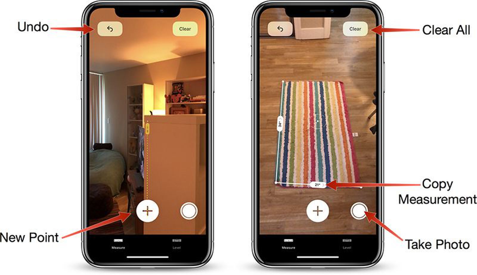 How to Use the New Augmented Reality Measure App in iOS 12 - MacRumors