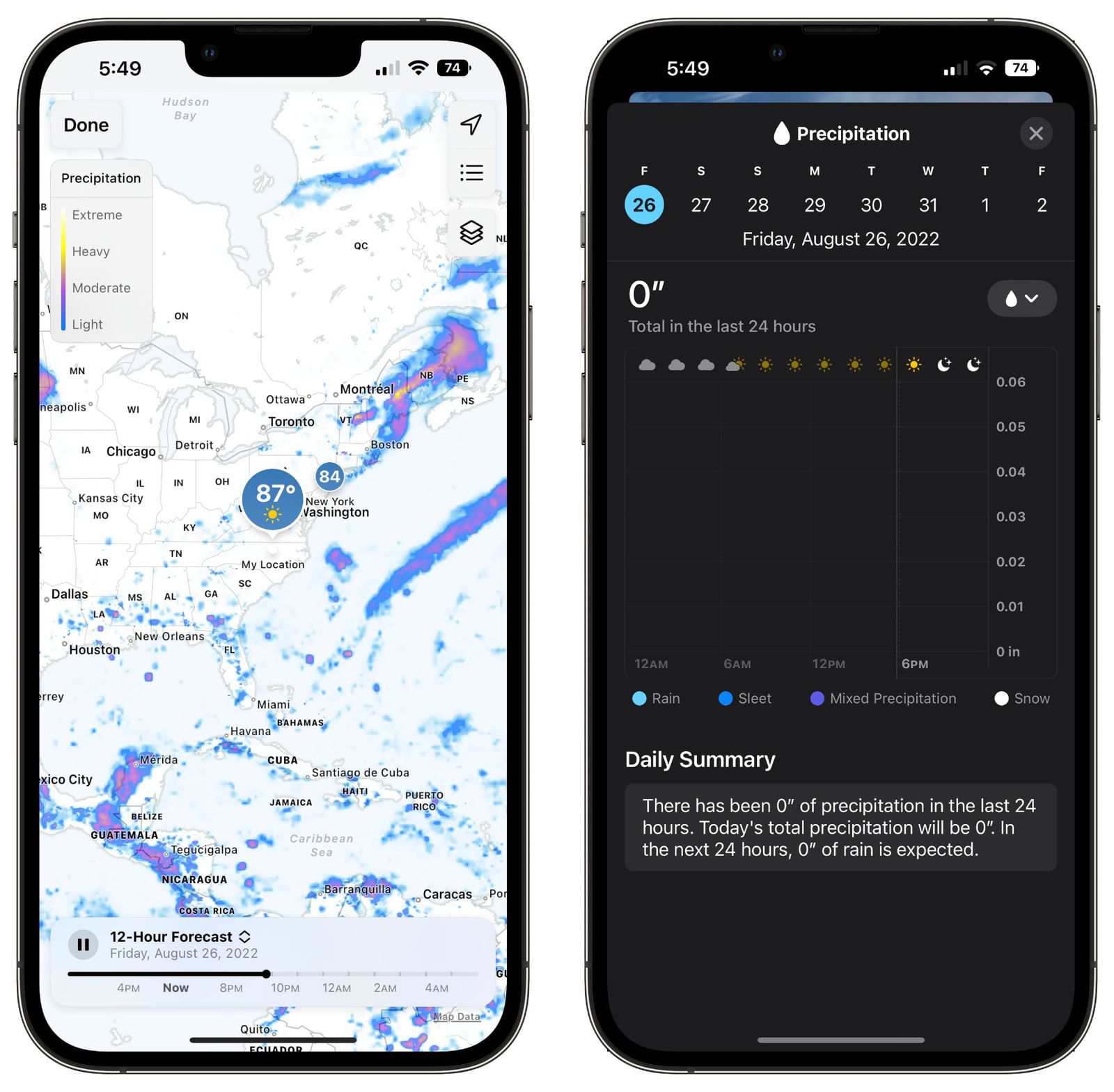 Everything New in the iOS 16 Weather App - MacRumors