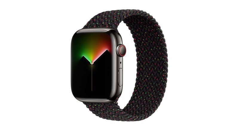 Apple Launches Black Unity Braided Solo Loop With 'Unity Lights' Watch ...