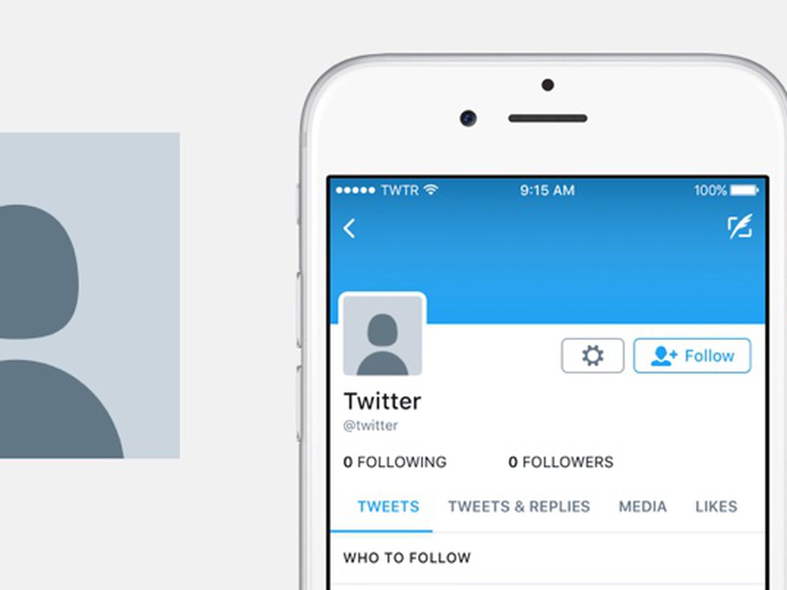 Twitter Profile Mobile