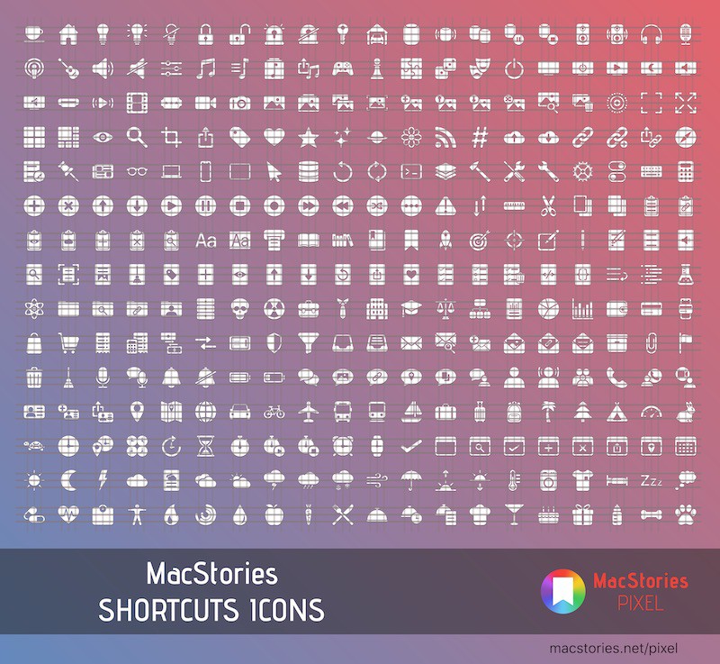 MacStories Releases 300 Custom Shortcuts Icons for iPhone and iPad ...
