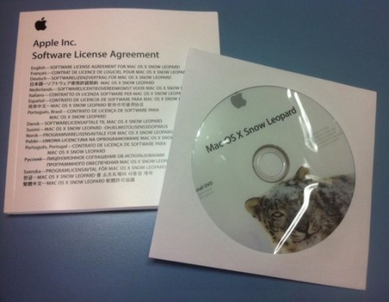 Free Snow Leopard Discs for MobileMe Users Now Arriving - MacRumors