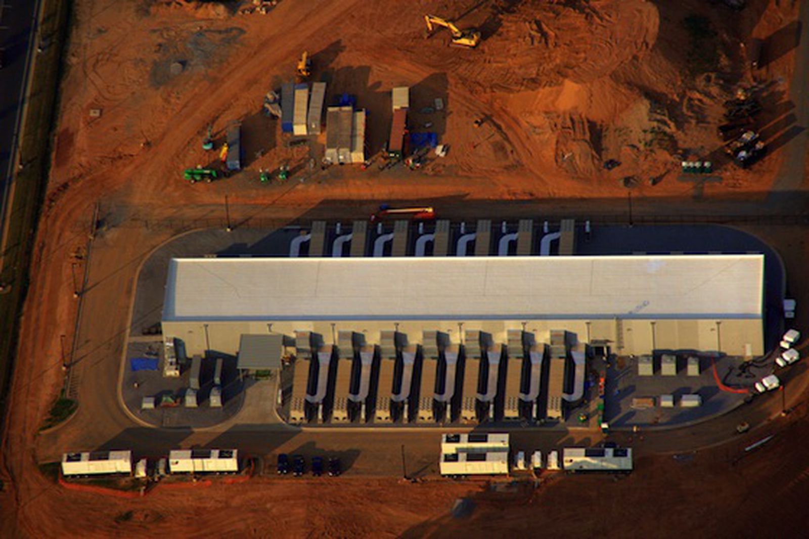 Aerial Photos of Recent Work at Apple's North Carolina Data Center ...