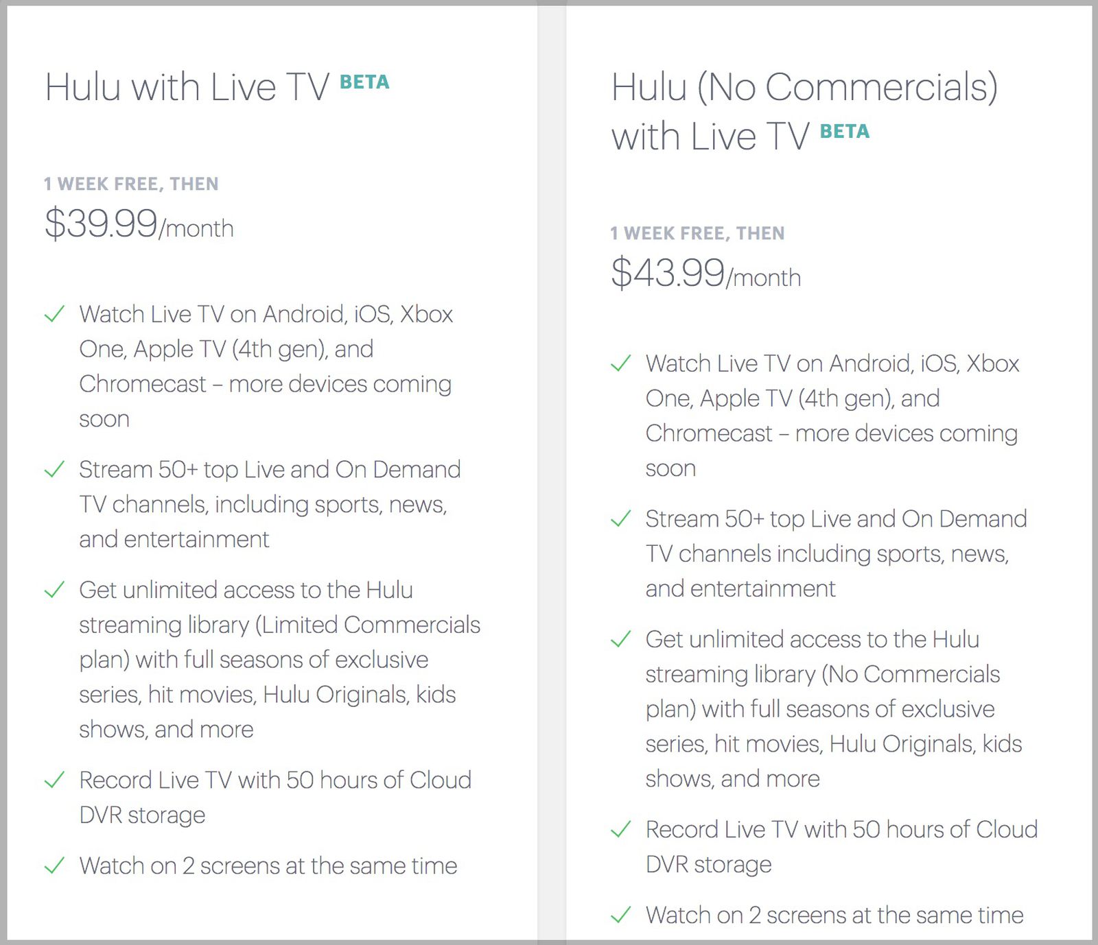 'Hulu With Live TV' Appears on App Store, Includes FOX, ABC, NBC, CBS ...