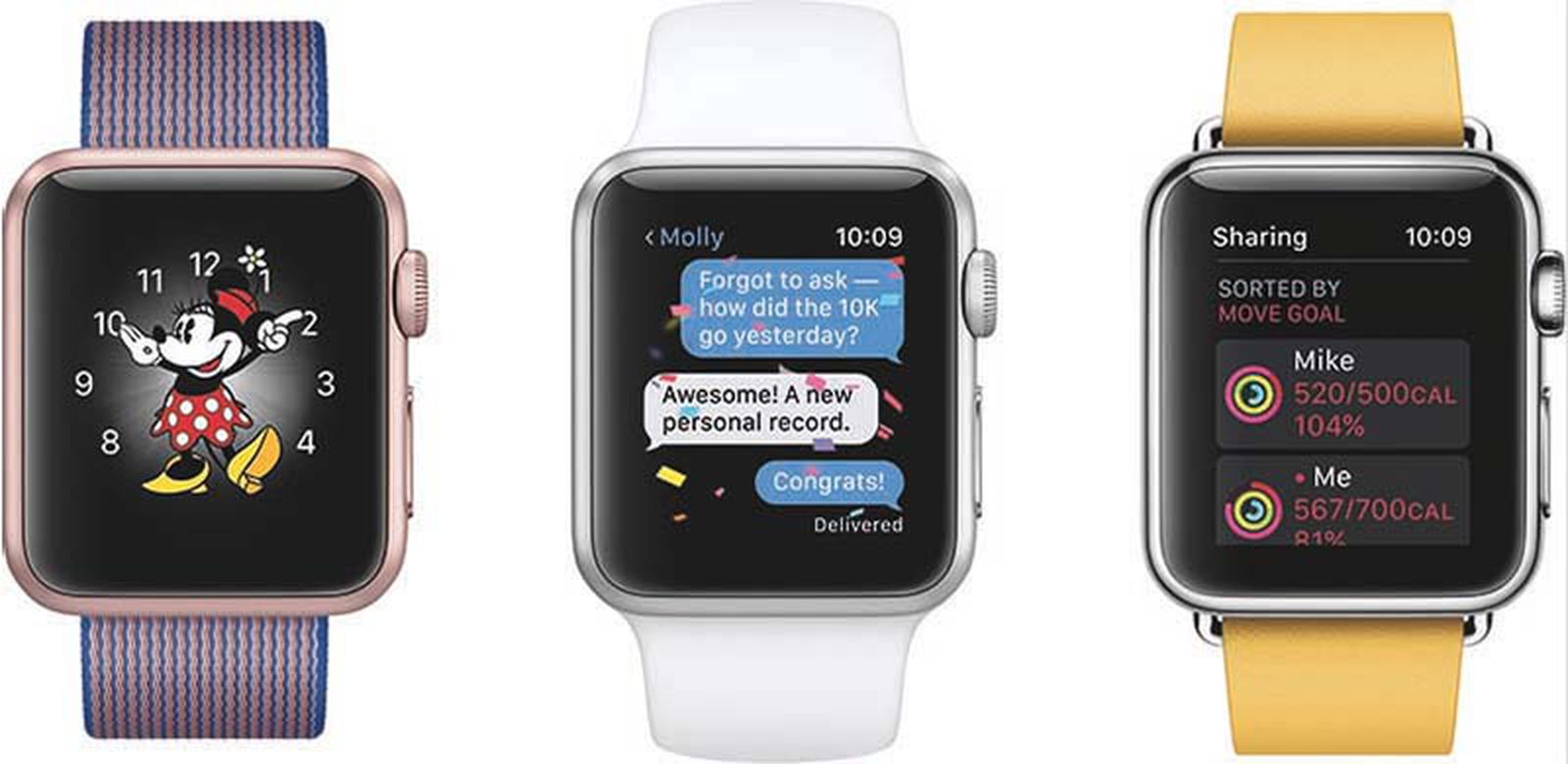 Apple Announces watchOS 3 With Dock, Control Center, New Watch Faces ...