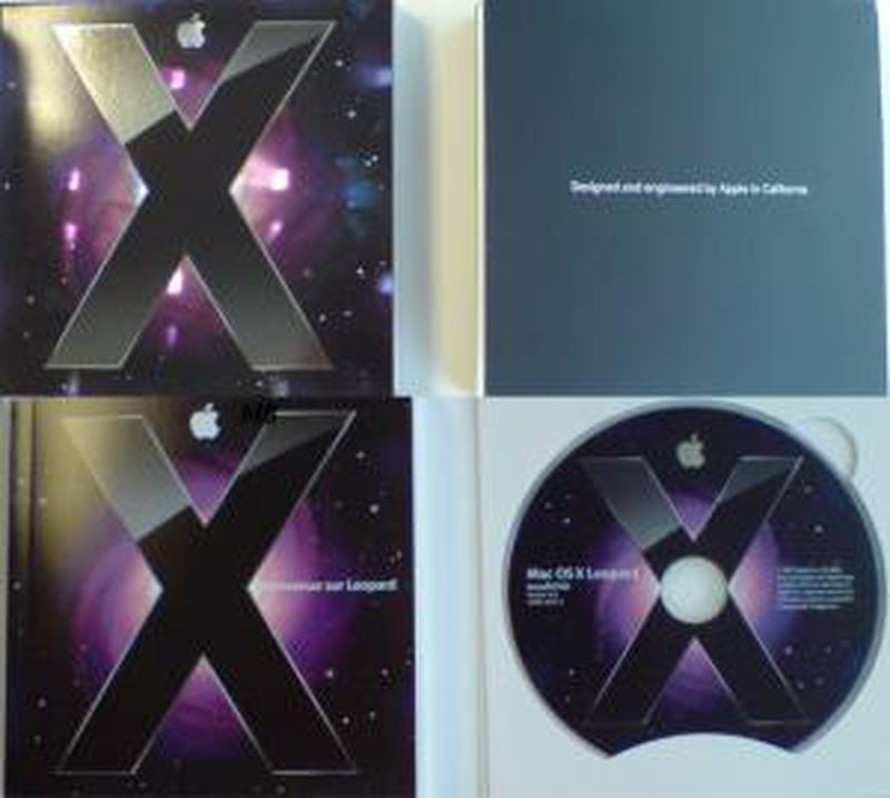 Mac OS X Leopard DVD Photos and Shipping Status - MacRumors