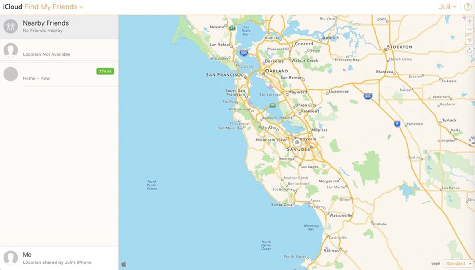Apple's iCloud Website Gains New Find My Friends App - MacRumors