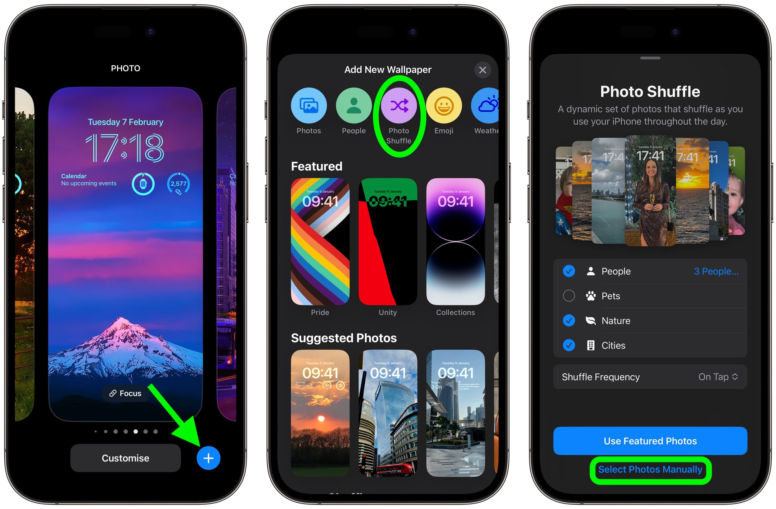 Tap iPhone Lock Screen to Change Wallpaper - How It Works - MacRumors
