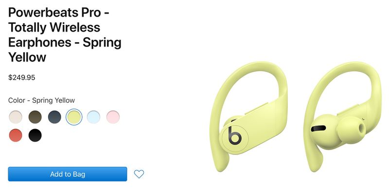 Powerbeats Pro in New Colors Now Available for Order - MacRumors
