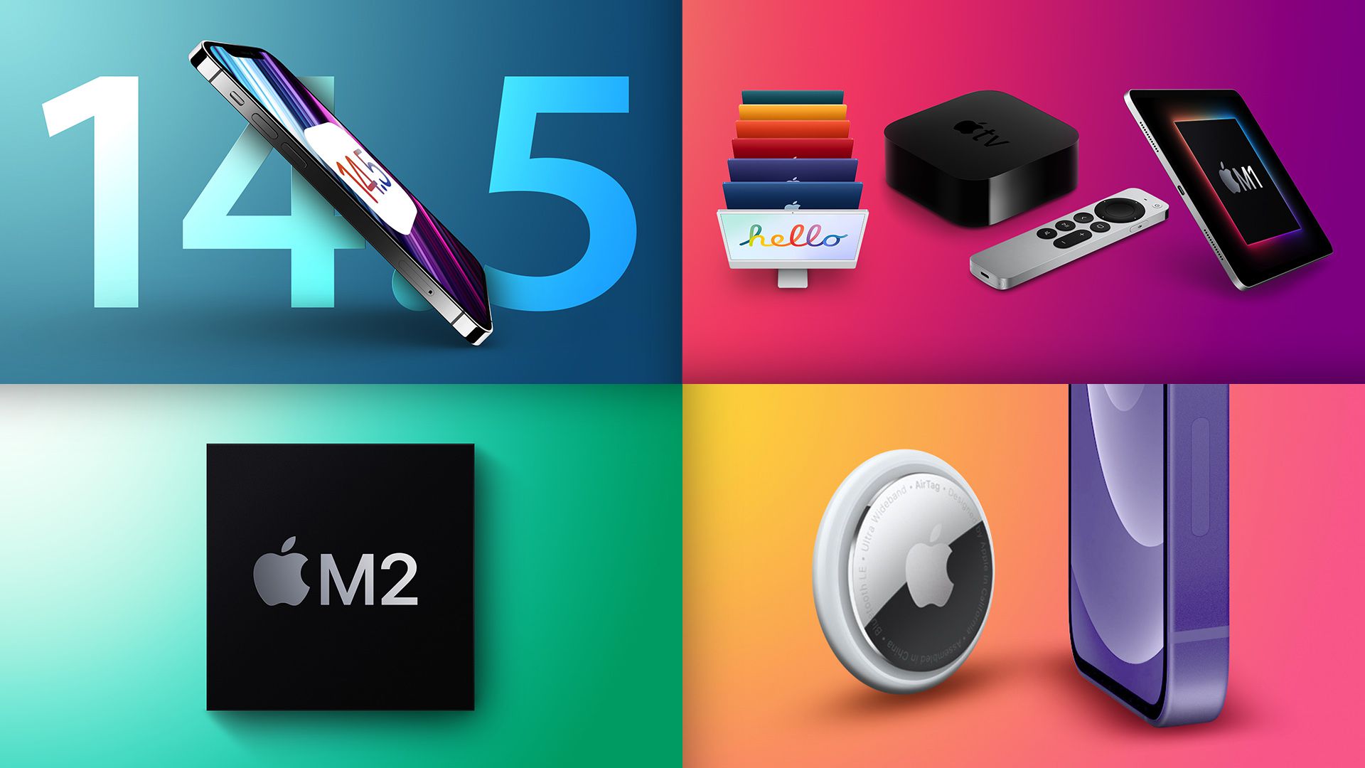 Top Stories: iOS 14.5 Released, AirTag Launch, New iMac and iPad Pro ...