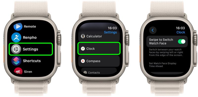 watchOS 10.2: How to Change Watch Faces With a Swipe - MacRumors
