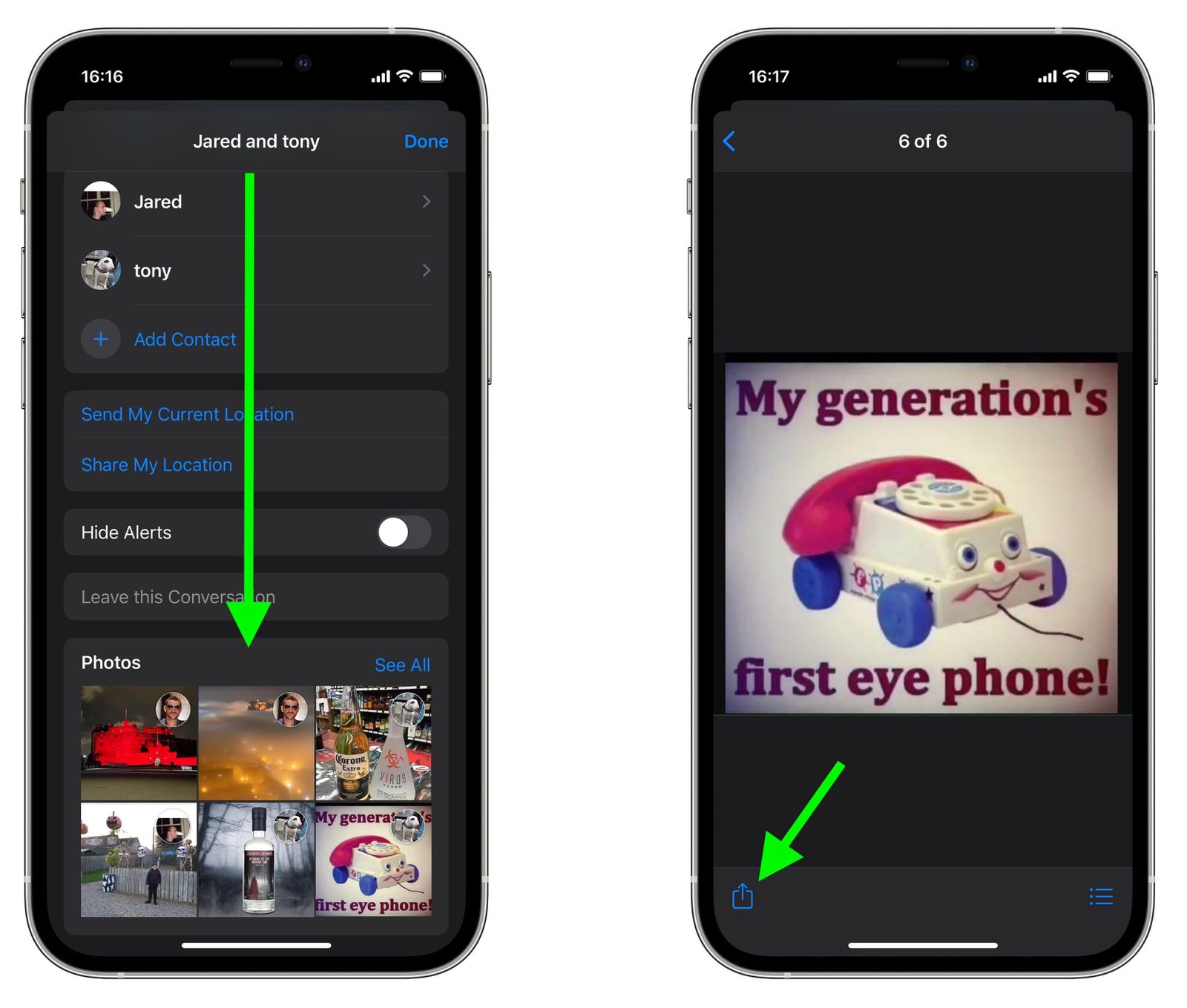 How To Save Files Received In Messages On IPhone And IPad MacRumors