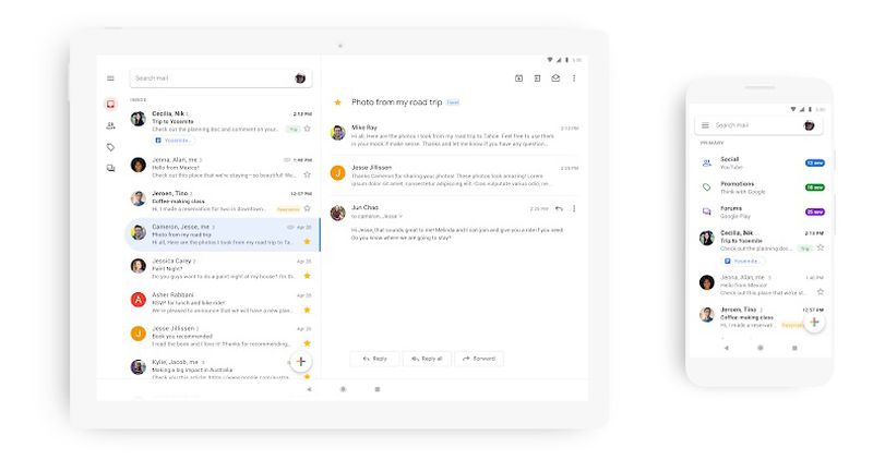 Gmail Redesign for iOS Rolling Out Starting Today - MacRumors