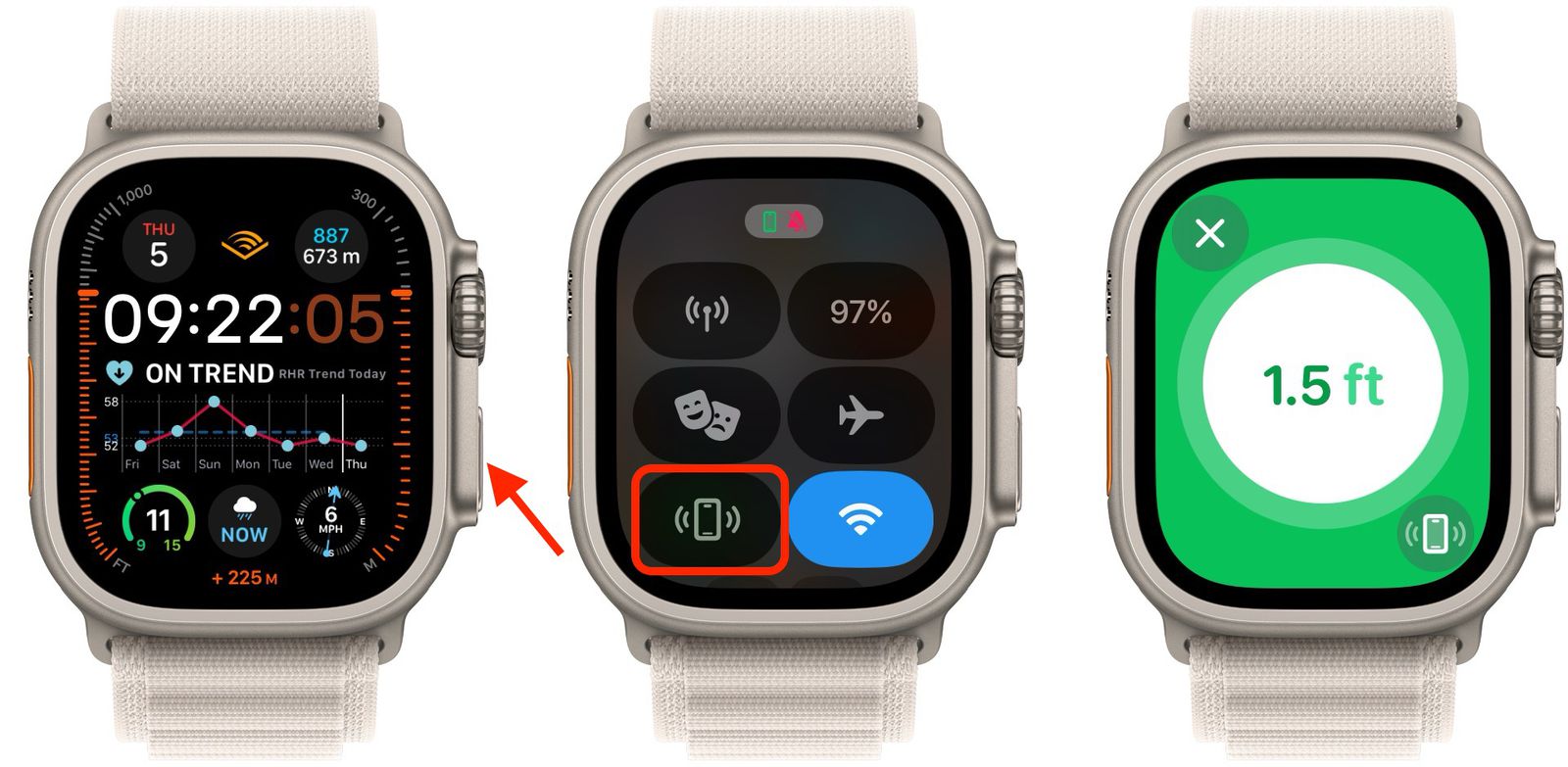 How to Find Your iPhone 15 With Apple Watch Precision Finding - MacRumors