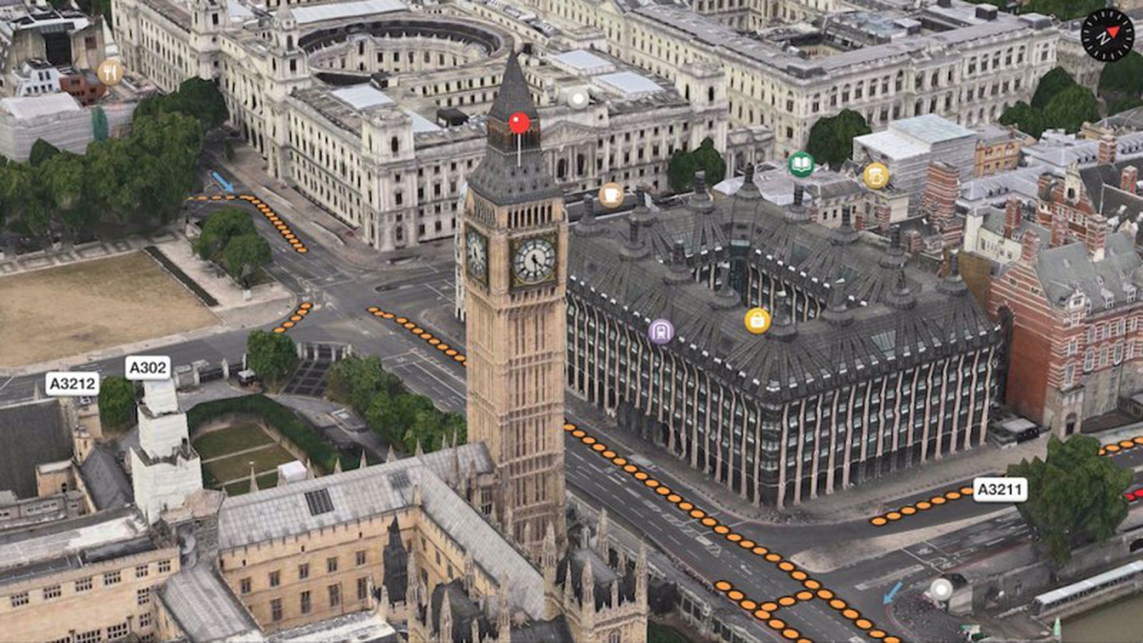 Apple Begins Animating Landmarks in Maps, Starting With London Eye and ...