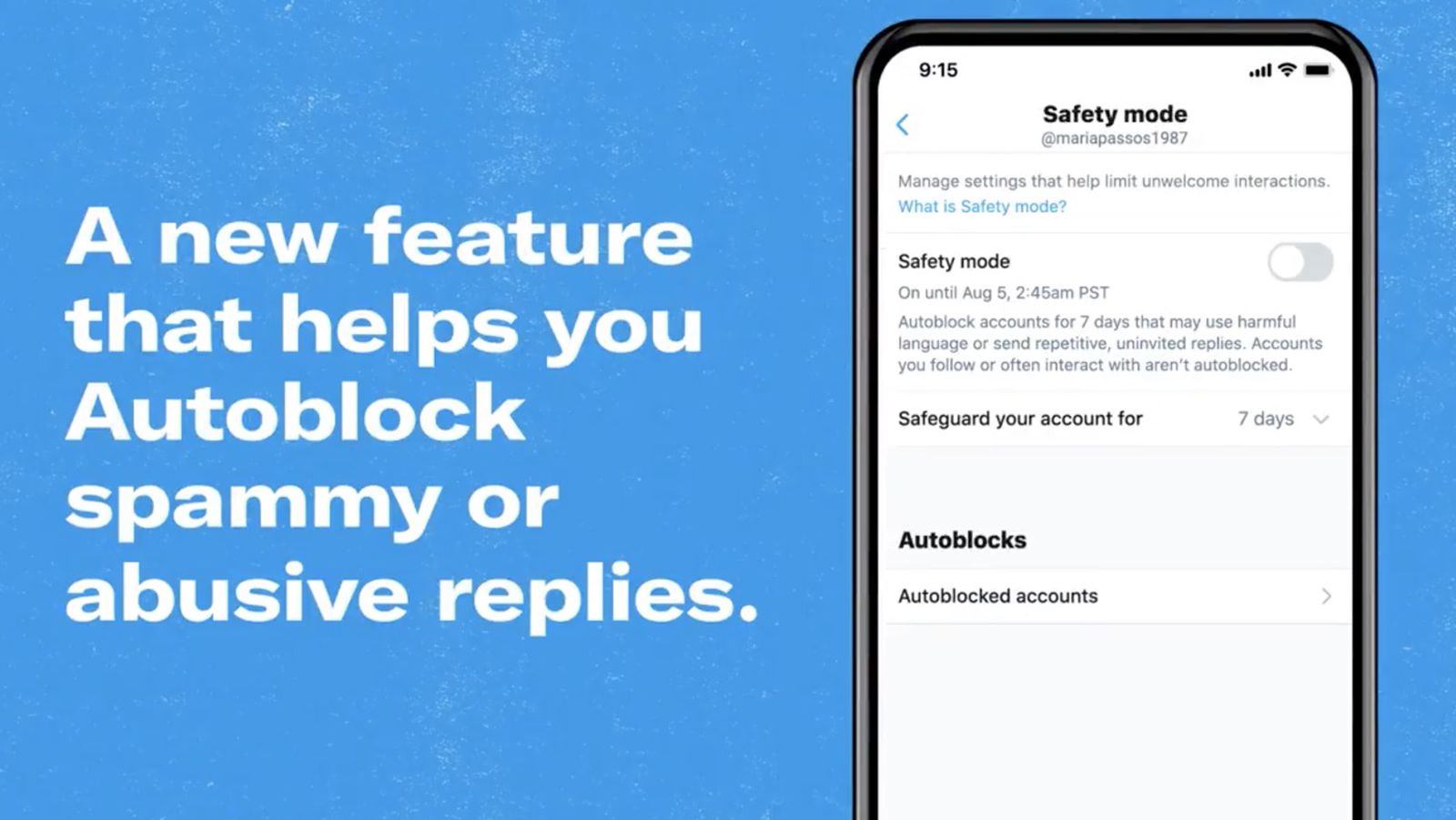 Twitter Debuts New 'Safety Mode' for Automatically Blocking Unwanted Replies - MacRumors
