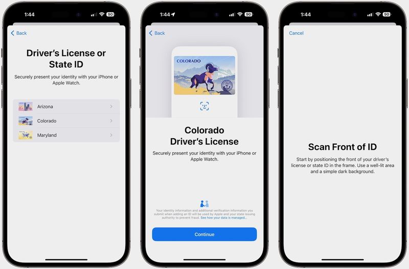 iPhone Users in Colorado Can Now Add IDs to Wallet App - MacRumors