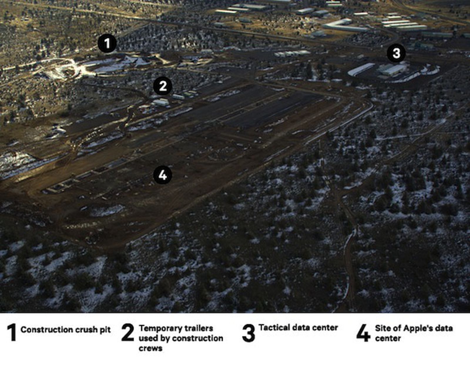 Aerial Photos of Apple's Oregon Data Center Site - MacRumors