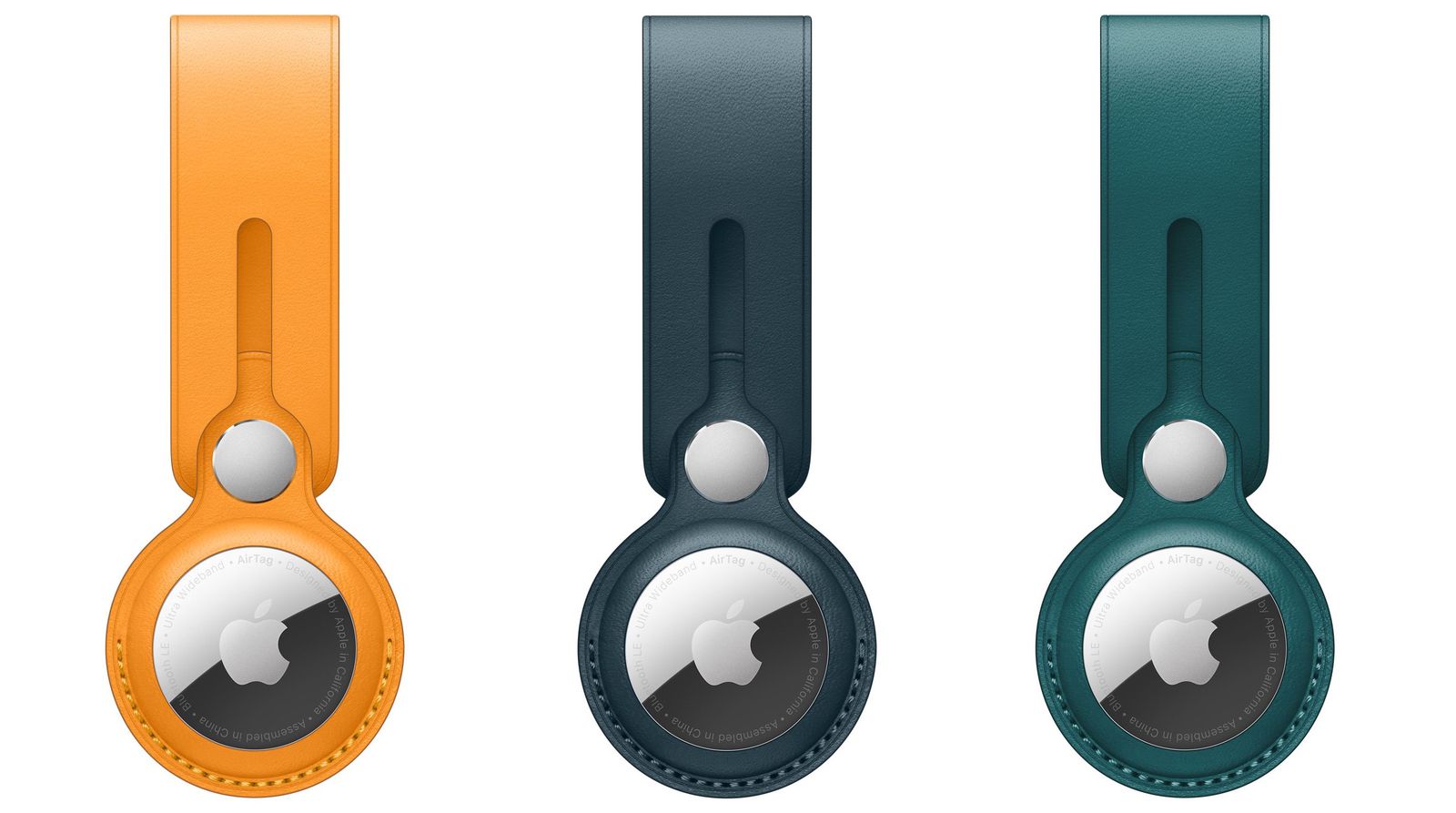 Apple Debuts AirTag Leather Loop and Key Ring in New Colors - MacRumors