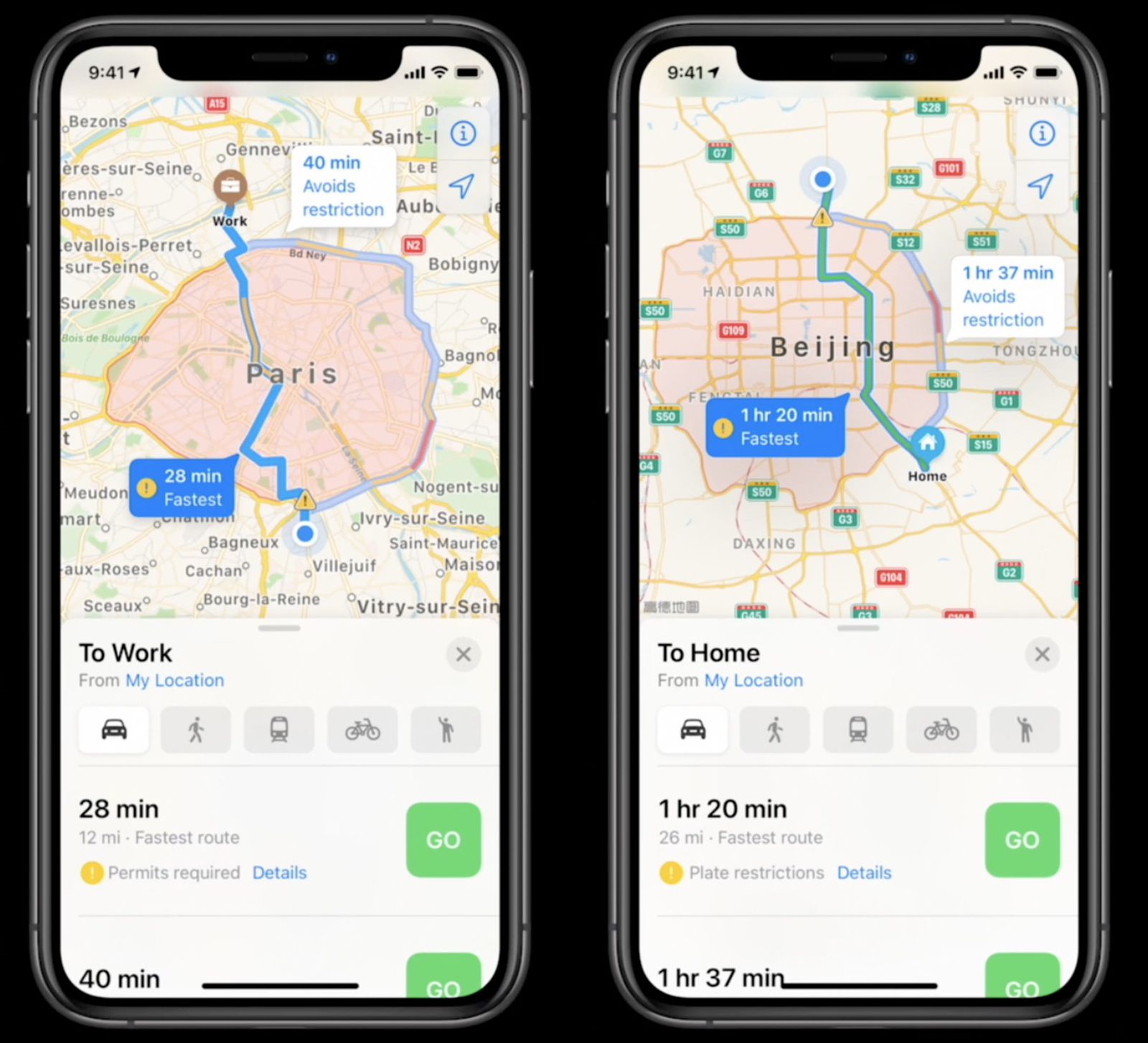 What's New in iOS 14 Maps: Cycling Directions, Guides, Refine Location ...
