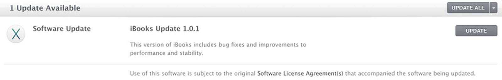Apple Releases iBooks 1.0.1 for Mac With Bug Fixes, Stability ...