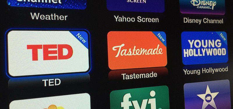 Apple Adds New Apple TV Channels TED, Tastemade and Young Hollywood ...
