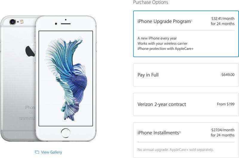 Apple's Upgrade Program Now Available for iPhones Purchased Through ...