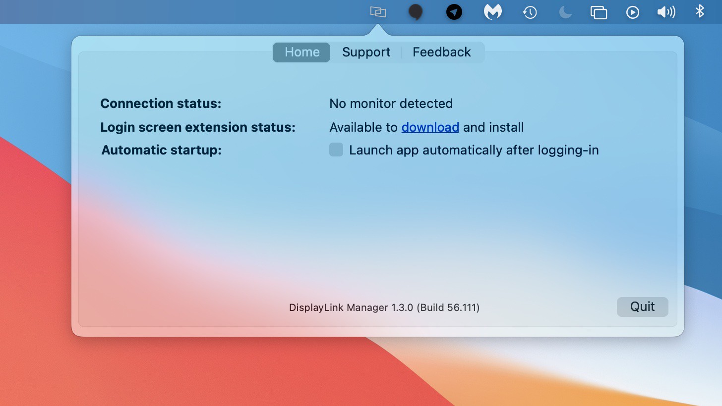DisplayLink Manager Updated With Native Support for M1 Macs and More ...