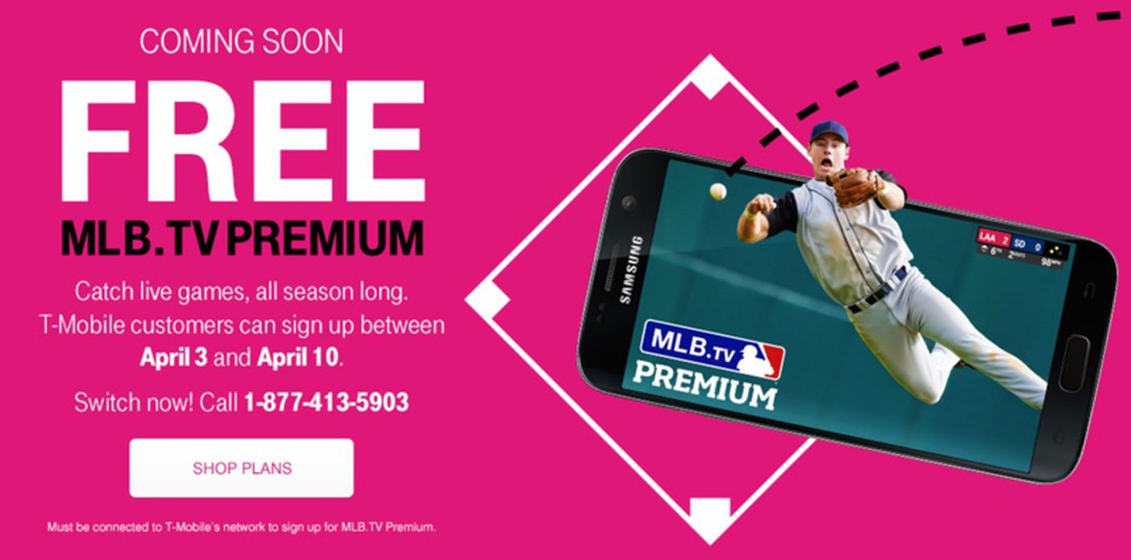 T-Mobile Giving Customers a Free Subscription to MLB.TV Premium - MacRumors
